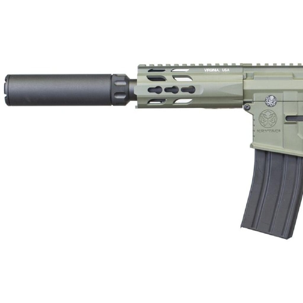 KRYTAC Trident MKII PDW Mock Susturuculu Haki Yeşil AEG Airsoft Tüfek ...