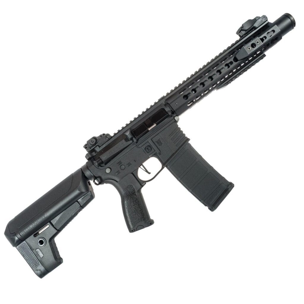 Delta Armory AR15 KeyMod 10″ BRAVO Siyah AEG Airsoft Tüfek / Pil Şarj ...