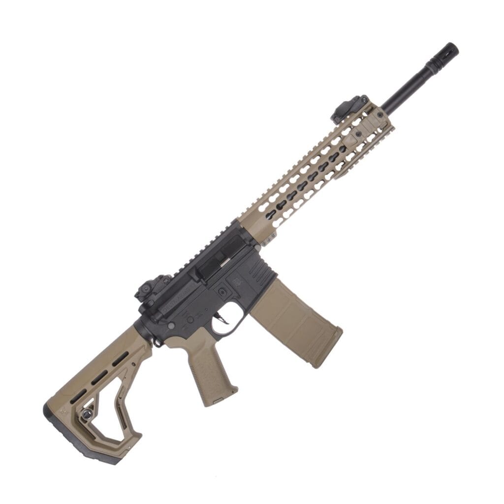 Delta Armory AR15 KeyMod 10″ Charlie EAGLE Half Tan AEG Airsoft Tüfek ...