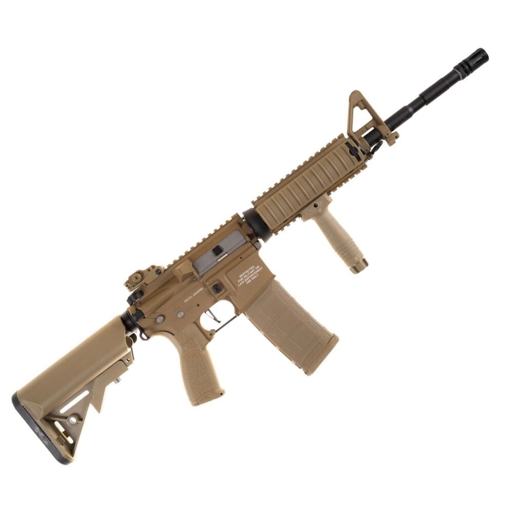 Delta Armory AR15 RIS ALPHA Full Metal Tan AEG Airsoft Tüfek - ISG Airsoft
