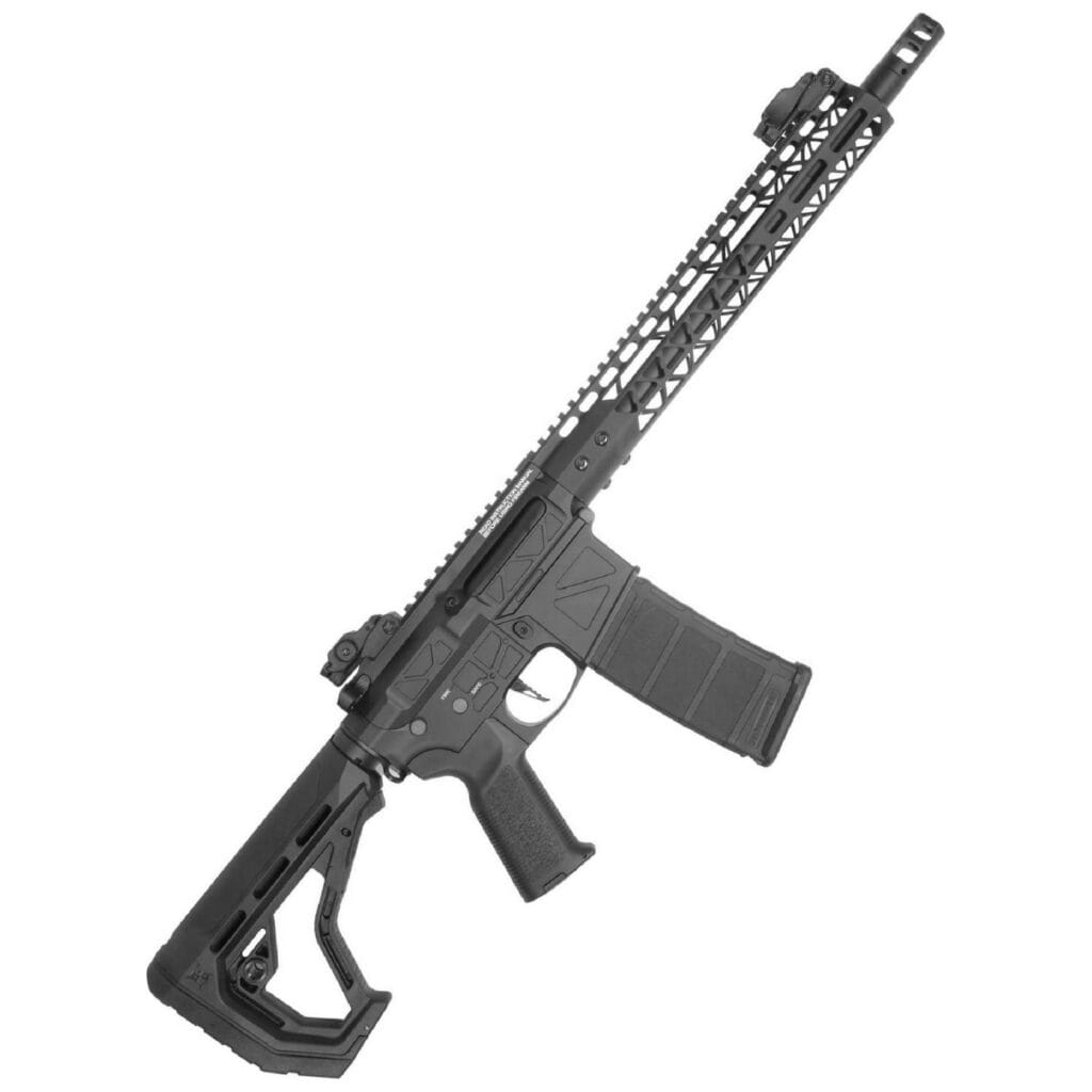 Delta Armory FREYA R15 SKELETON 13″ Siyah AEG Airsoft Tüfek - ISG Airsoft