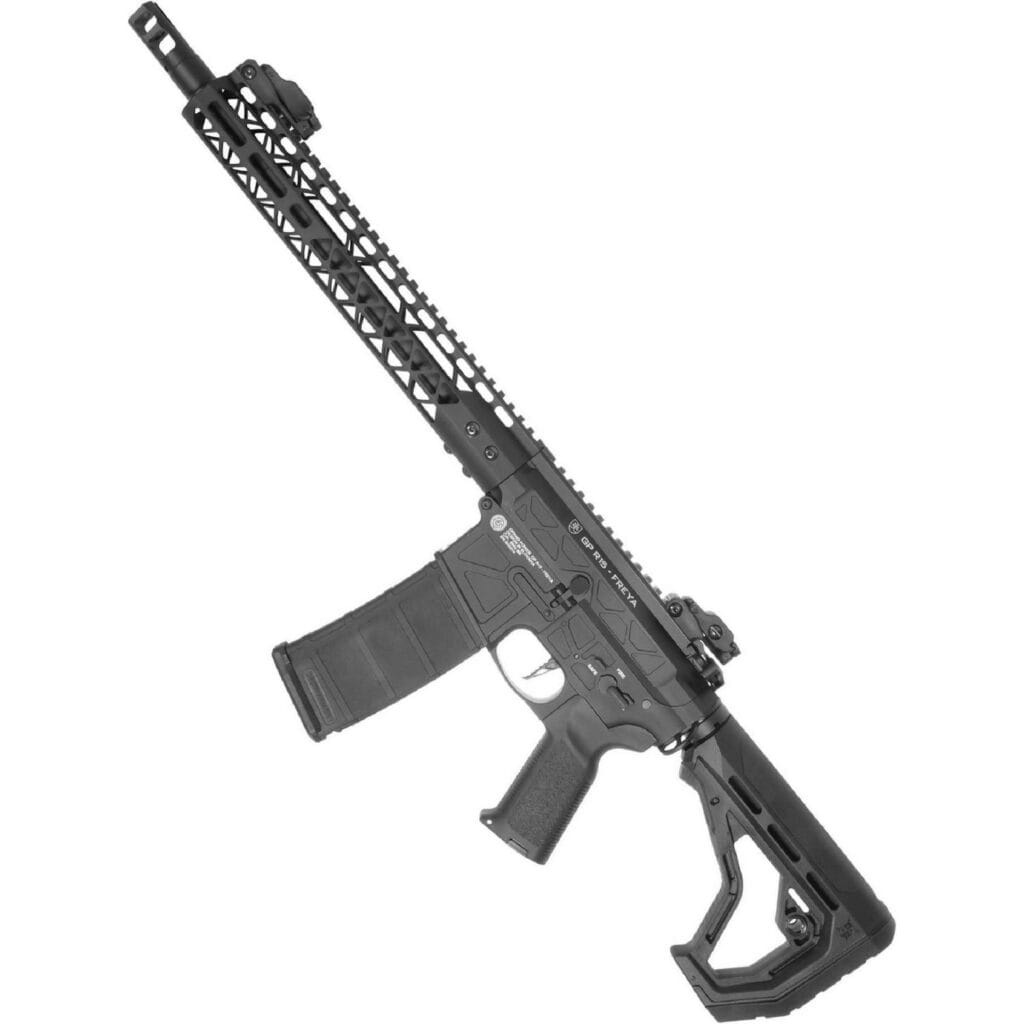 Delta Armory FREYA R15 SKELETON 13″ Siyah AEG Airsoft Tüfek - ISG Airsoft