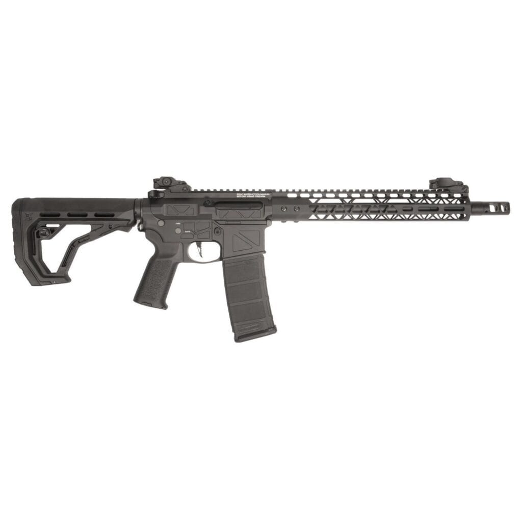 Delta Armory FREYA R15 SKELETON 13″ Siyah AEG Airsoft Tüfek - ISG Airsoft