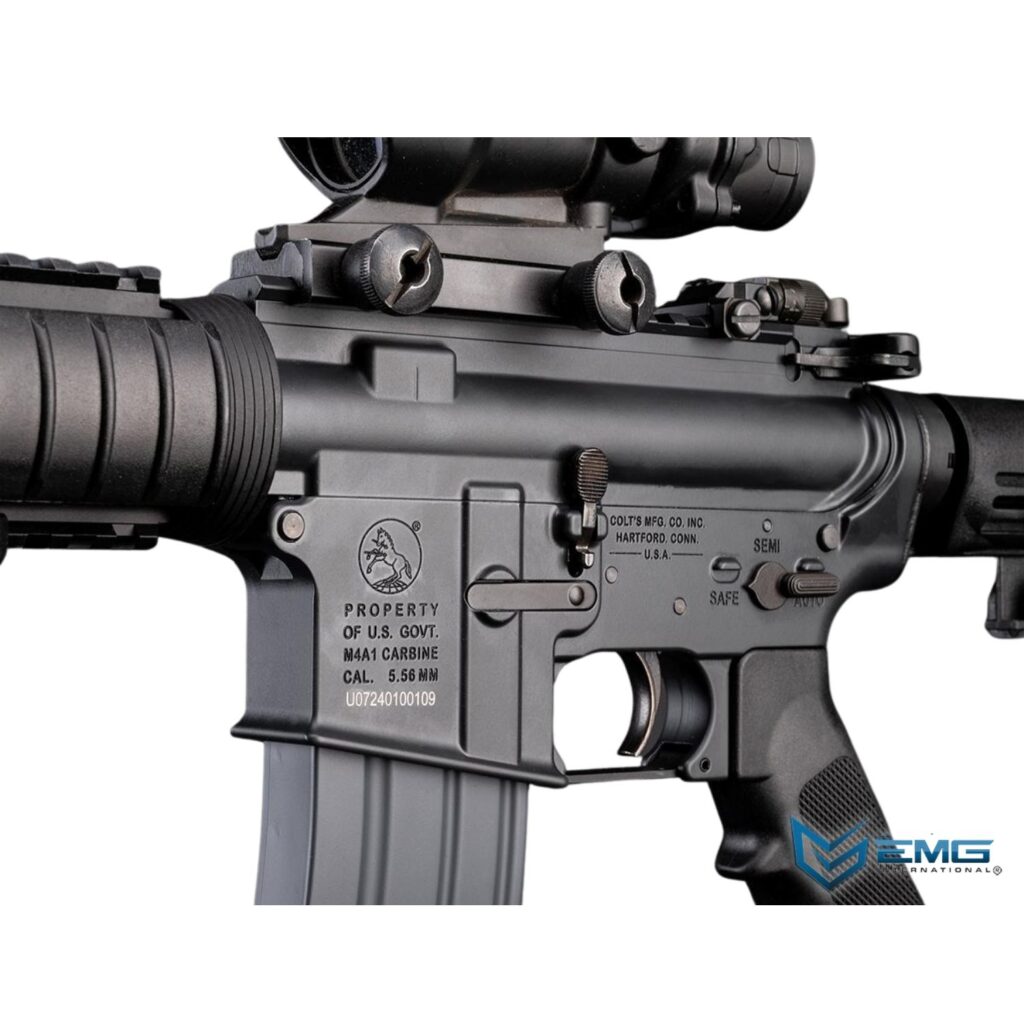 EMG CYMA CGS Serisi Colt Lisanslı M4A1 GBB Airsoft Tüfek - ISG Airsoft