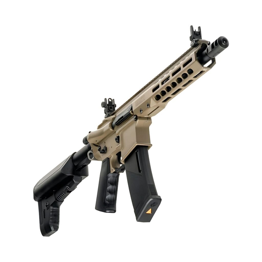 KRYTAC Barrett REC7 SBR MK3 GATE FDE Tan AEG Airsoft Tüfek - ISG Airsoft