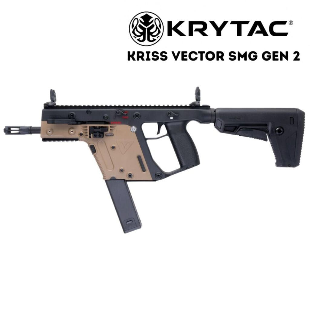 KRYTAC Kriss Vector Gen2 SMG Dual-Tone Sabit Dipçik AEG Airsoft Tüfek ...
