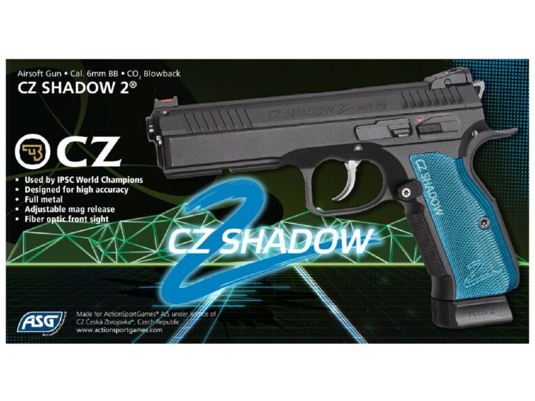 ASG CZ Shadow 2 CO2 Blowback Airsoft Tabanca - ISG Airsoft