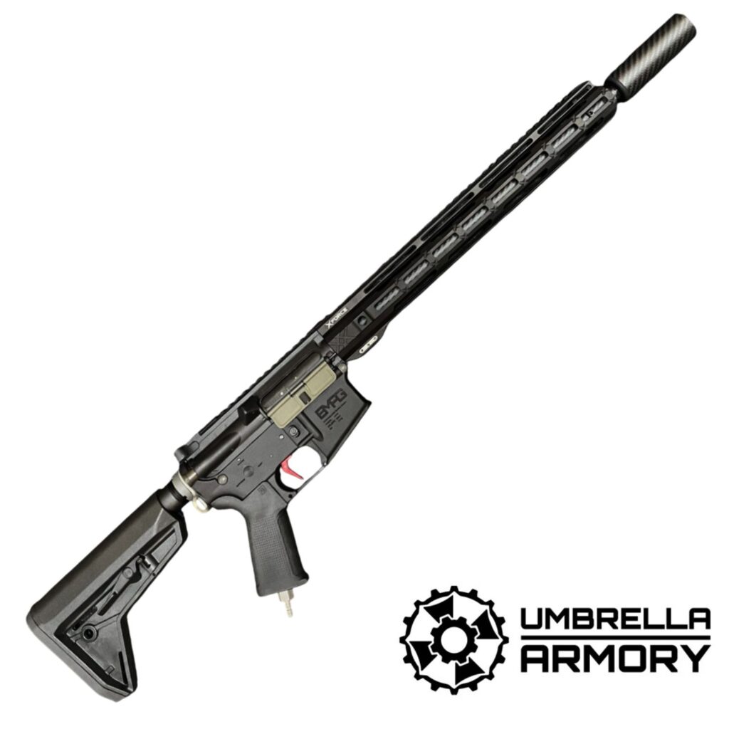 Umbrella Armory XFORCE EMAG XF15 Siyah HPA Airsoft Tüfek - ISG Airsoft