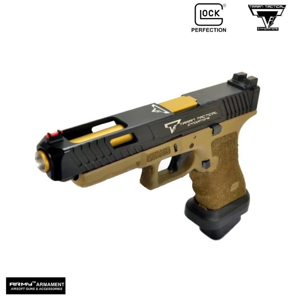 Army TTI Combat Master Glock 34 Desert GBB Airsoft Tabanca - ISG Airsoft