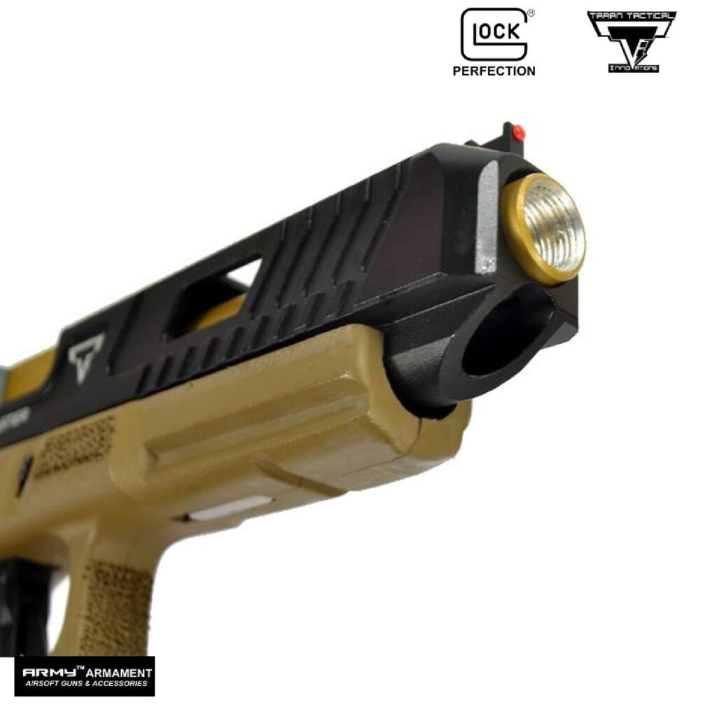 Army TTI Combat Master Glock 34 Desert GBB Airsoft Tabanca - ISG Airsoft