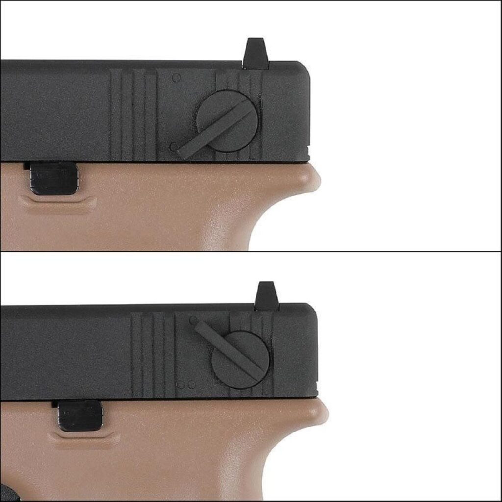 KJW Glock 18 Metal Slide Tan GBB Airsoft Tabanca - ISG Airsoft