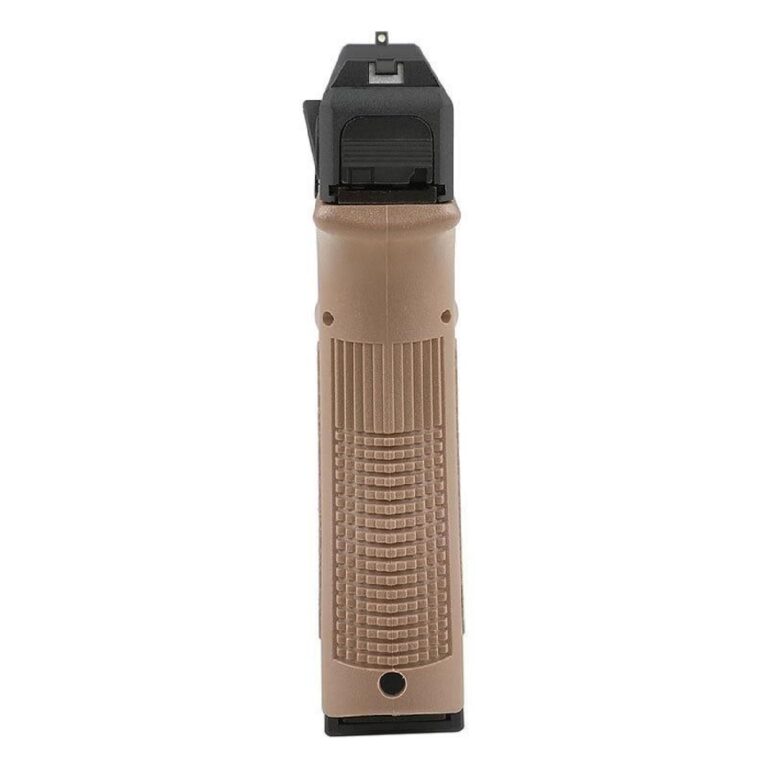 KJW Glock 18 Metal Slide Tan GBB Airsoft Tabanca - ISG Airsoft